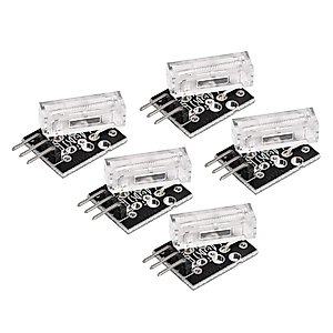 uxcell Percussion Knock Sensor Module with LED KY-031 for DIY Starter 5pcs