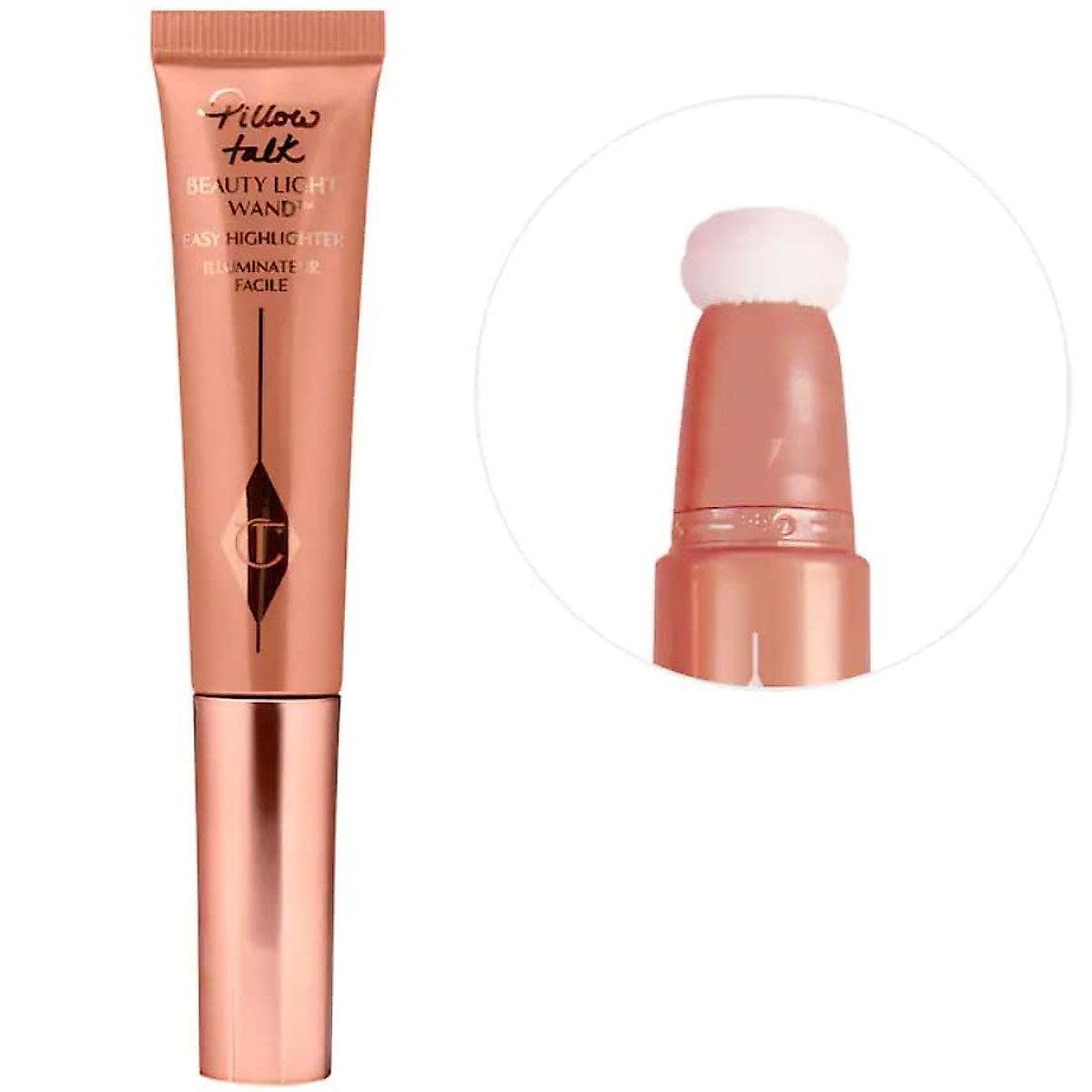 CHARLOTTE TILBURY Beauty Highlighter Wand - PILLOW TALK MEDIUM, Cream