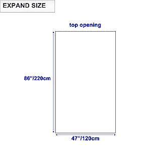 VIDAYA Osmotic Plastic Body Wrap, 50 Pieces Sauna Wrap Sauna Bag Sauna Blanket Accessories for Beauty Salon Spa Sauna Room Body Therapyliners