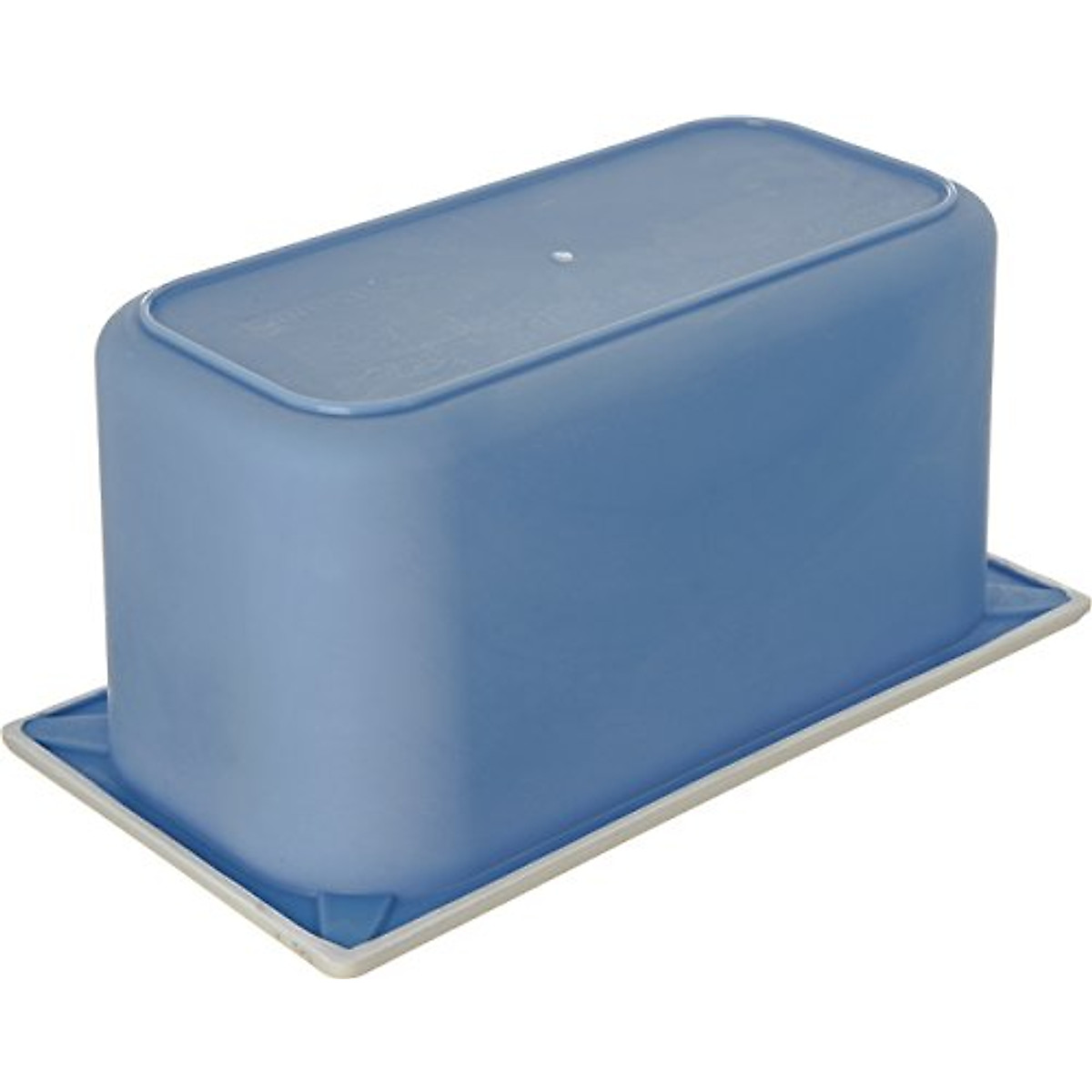 Carlisle FoodService Products CM1102C1402 Coldmaster CoolCheck 6" Deep Third-Size Insulated Food Pan, 4 Quart, Color Changing, White and Blue