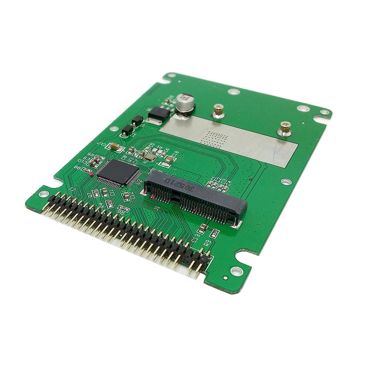 ChenYang mSATA Mini SATA SSD to IDE 44Pin 2.5 inch Hard Disk Case Enclosure Box White for Notebook Laptop