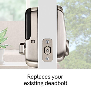 Yale Assure Lock Touchscreen, Wi-Fi Smart Lock - Works with the Yale Access App, Amazon Alexa, Google Assistant, HomeKit, Phillips Hue and Samsung SmartThings, Satin Nickel