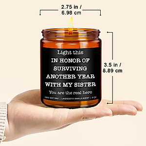 Younift Funny Brother in Law Candle - Brother in Law Gifts, Christmas, Cool Gifts for Brother in Law, BIL - Brother in Law Birthday Gifts Ideas - Best Brother in Law Gifts from Sister in Law