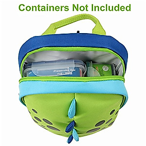 yodo Kids Insulated Toddler Backpack with Leash Safety Harness Lunch Bag