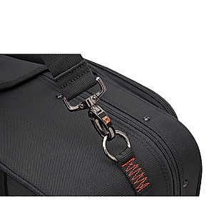 Protec Trumpet Rectangular PRO PAC Case with Mute Storage Compartment, Model PB301 Black