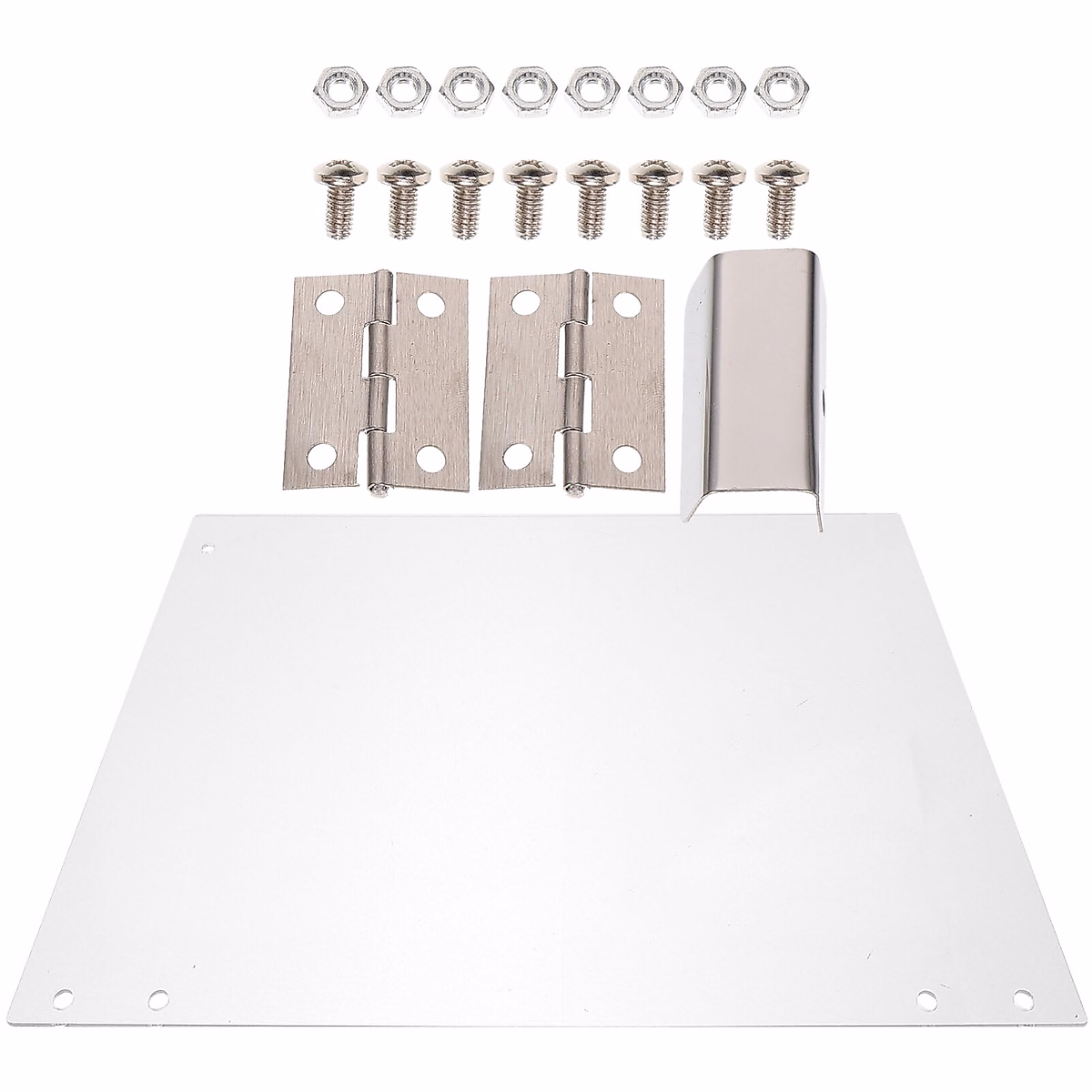 ABOOFAN Commercial Popcorn Machine Door Panel, PVC Thicken Popcorn Popper Machine Panel Replacement for Popcorn Machine Parts 28.6 * 21.5cm