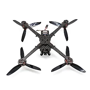 TCMMRC 6inch RC Drone 250mm Omnibus Quadcopter Drone with Camera F4 OSD 3-6S 2407 1850kv Quadcopter FPV Freestyle Racing Drone DIY (NO.119)