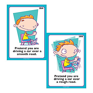 Super Duper Publications | Basic Concepts in Motion Fun Deck Flash Cards | Educational Learning Resource for Children