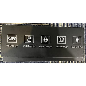 2023 Newest Portable Car Radio with Apple Carplay and Android Auto, Wireless Car Stereo 7" IPS Touchscreen with Bluetooth Hands-Free/Mirror Link/Google and Siri Assistant, Dash or Windshield Mounted