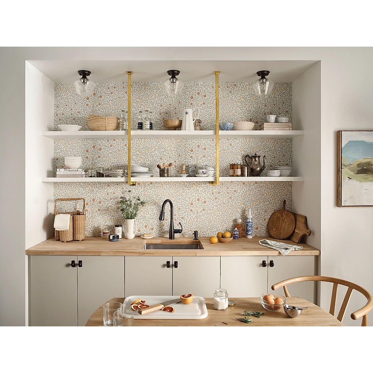 Moen Essie Matte Black One-Handle High Arc Kitchen Faucet, 87014EWBL