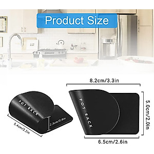 MHCYKJ 8 Pairs Lid Holder for Pots, Pot Lid Racks Wall Mount Pan Lid Holder Punch-Free Pot Lid Storage Organizer Adjustable Hanging Pan Cover Organizer for Home Kitchen Cabinet Door (Black+Green)