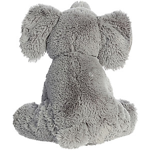 Aurora® Cuddly Elephant Stuffed Animal - Cozy Comfort - Endless Snuggles - Gray 14 Inches