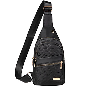 Sling Backpack Crossbody Sling Bag for Women, Small Chest Bag Daypack Cross Body Bag Fanny Pack for Outdoors Hiking
