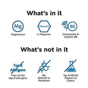 Mommy's Bliss Kids Feel Calm Gummies, Support a Sense of Calm and Relax The Body, Made with Magnesium, L-theanine, Sugar Free Raspberry Lemonade Flavor, Age 4+, 60 Gummies