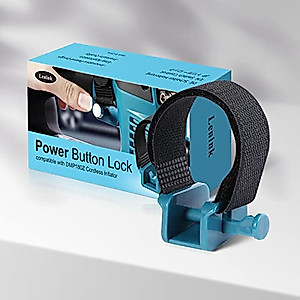 Trigger Lock Button Compatible with Makita DMP180Z, Lenink Power Button On/Off Control Clamp Lock Compatible with Makita Cordless Inflator Air Compressor