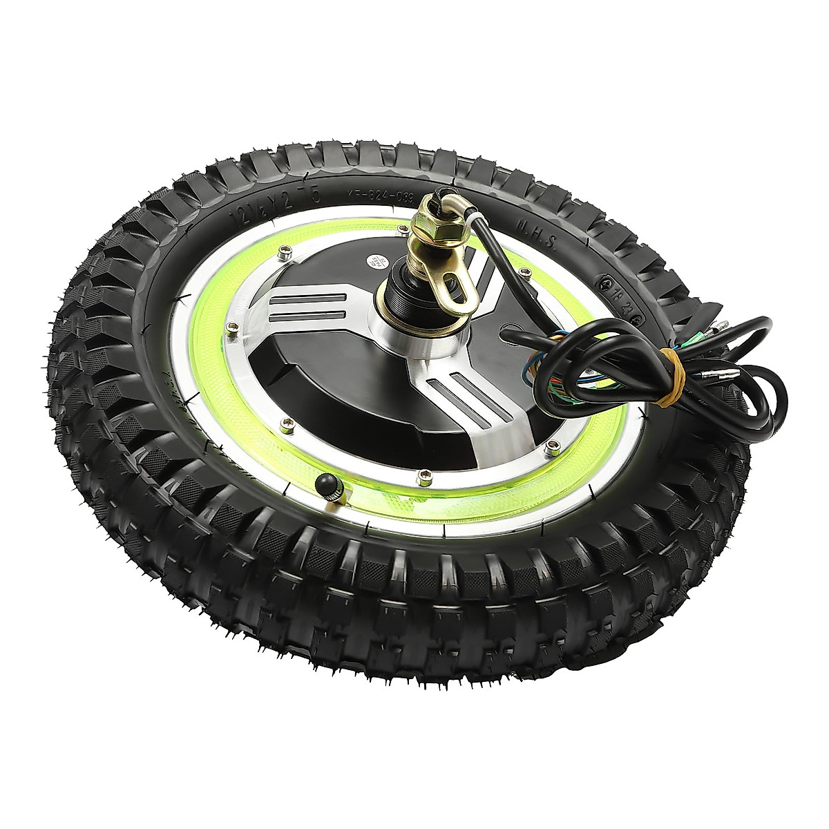 13'' Electric Bicycle Brushless Hub Motor Front Rear Wheel Cycle Bike E-Bike Hub Motor Conversion Kit 36V 350W Brushless Gearless Hub Motor Electronic Brake Disc Brake 22mile/h 1000RPM (36V 350W)