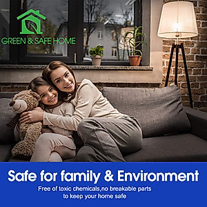 24-Pack A19 LED Light Bulb, 60 Watt Equivalent, Daylight 5000K, E26 Medium Base, Non-Dimmable LED Light Bulb, UL Listed