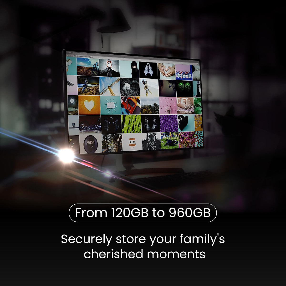 MMOMENT MS25 512GB M.2 2280 SATA III 6Gb/s Internal Solid State Drive SSD (up to 500MB/s)