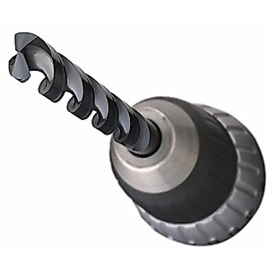 BOSCH BL2143 1-Piece 1/4 In. x 4 In. Fractional Jobber Black Oxide Drill Bit for Applications in Light-Gauge Metal, Wood, Plastic