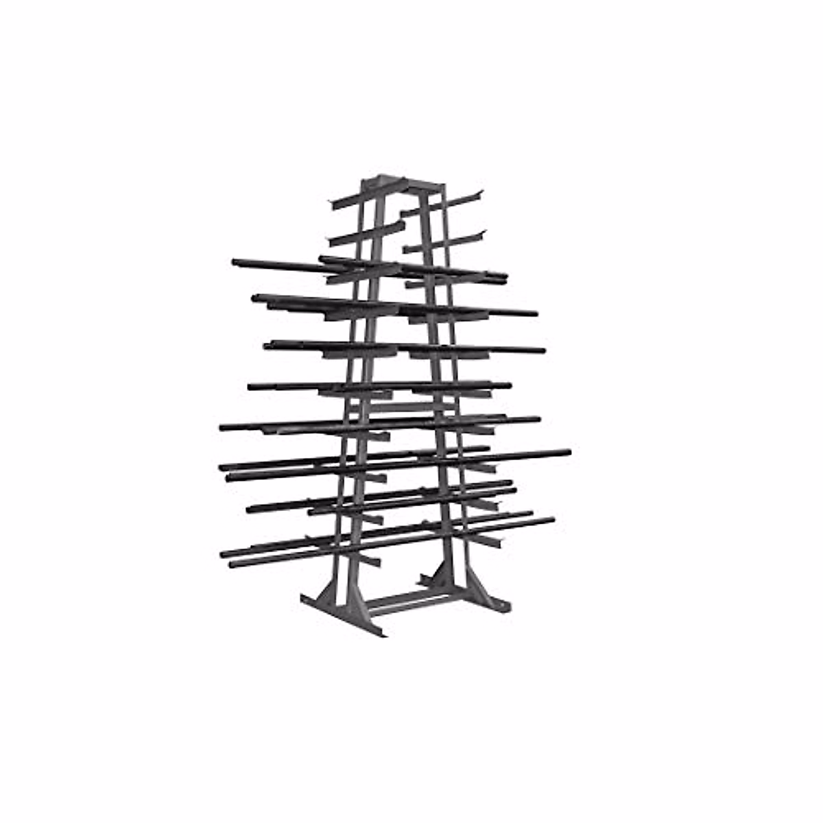 Durham Heavy Duty 14 Gauge Steel Horizontal Storage Rack, HSR-303085-95, 2600 lbs Capacity, 30" Length x 30" Width x 85" Height