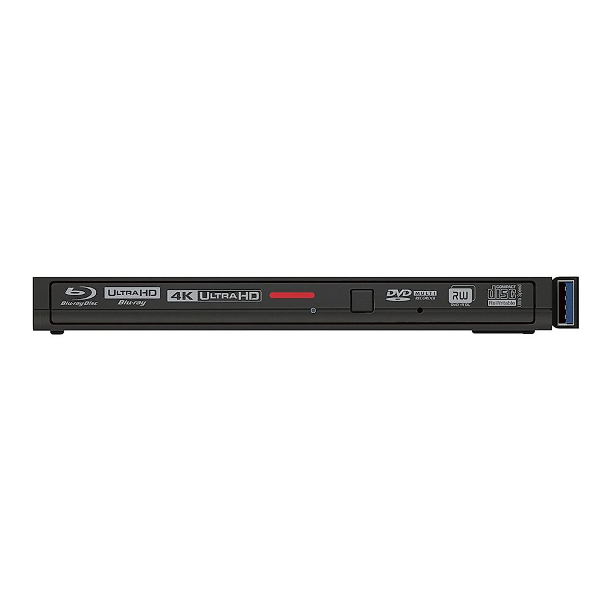 Buffalo UHD BD Portable Blu-ray Drive Black BRUHD-PU3-BK