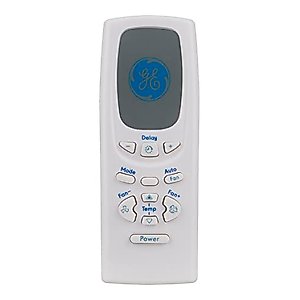 Replace Remote Control Compatible with GE Rome Air Conditioner YK4EA YK4EB YK4EB1 WJ26X10242 WJ01X10348 AEM14ASL1 AEM14 AEM18 AEH18DL AEM14AMM1 AEM18DK AEM18DKG1 AEM18DL AEM18DLG1 AEM18DM AEM18DMG1