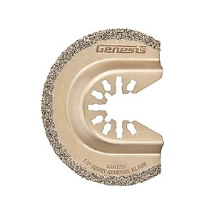 Genesis GAMT731 Universal Quick Fit 1/8" Grout Removal Blade,Black
