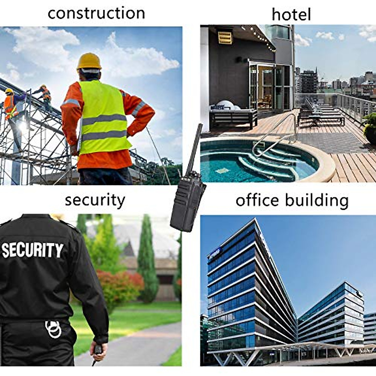 Retevis H-777S Walkie Talkies 2 Way Radios,Two Way Radio Rechargeable Long Range,VOX Hands Free USB Charger Dock Sturdy,Workers Business Company School Hotel Retail(20 Pack)