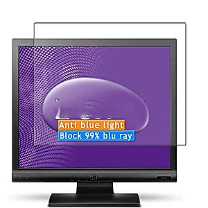 Vaxson 2-Pack Anti Blue Light Screen Protector, compatible with BENQ bl702 / bl702a / bl702ae / BL702-BA 17" Monitor TPU Film Protectors Sticker [ Not Tempered Glass ]