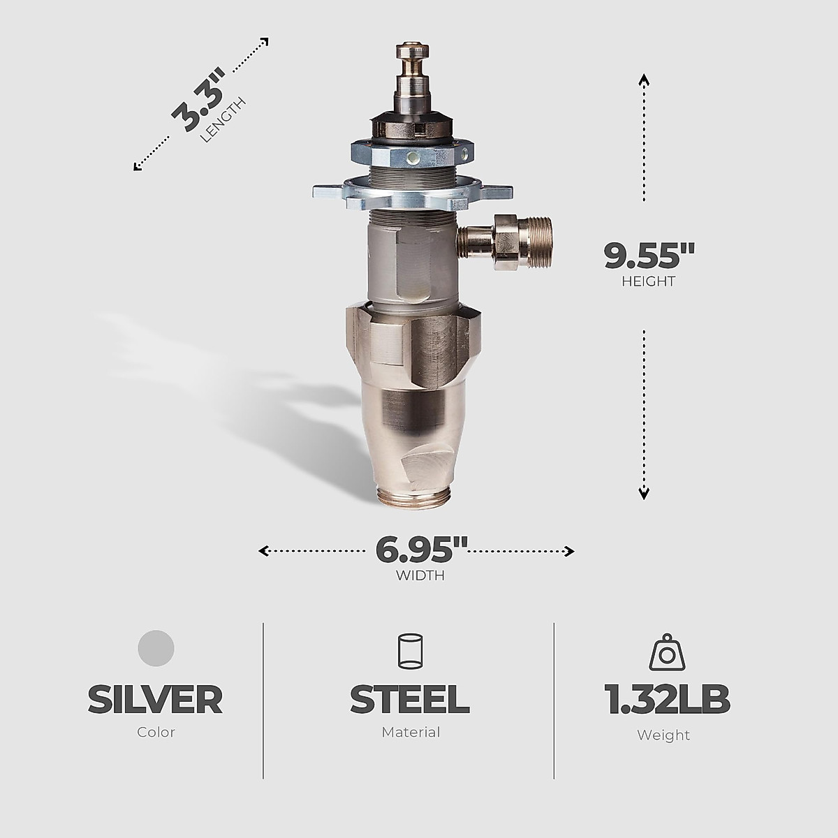 Graco Proconnect Paint Sprayer Replacement Pump with QuickAccess Intake Valve, and Worry-Free Install for Interior Walls or Outdoor Surfaces