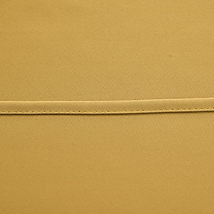 Gold Yellow Curtains For Bedroom 63 Inches Long Top Grommet Drapes Light Blocking Thermal Insulated Windows Room Darkening Yellow Blackout Curtains For Office 52 X 63 Inch Length 2 Panels Pack