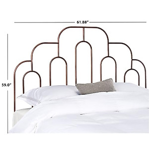Safavieh Home Paloma Retro Antique Bronze Headboard, Queen