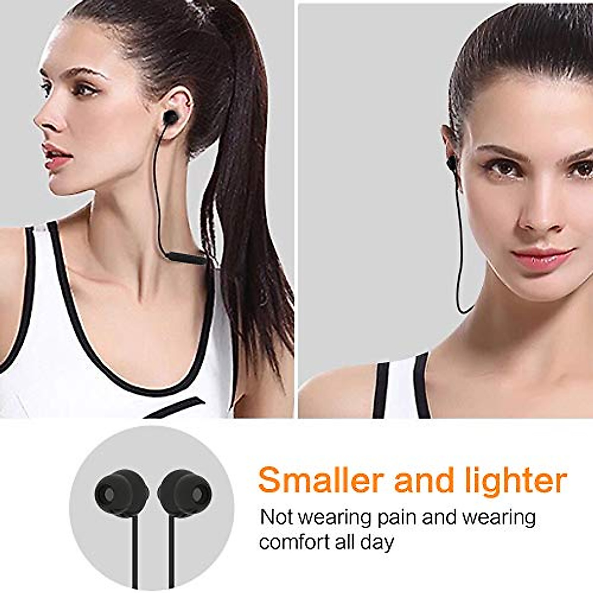 MAXROCK Wireless Sleeping Headphones - Noise Blocking Neckband Sleep Earplug Earbuds Bluetooth 4.1，Quick Charge Wireless Sleep Headsets for Insomnia, Side Sleeper, Snoring, Relaxation and Sports