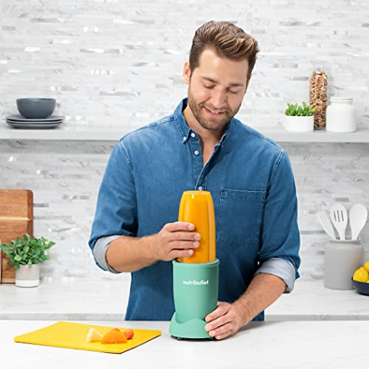 NutriBullet NB9-1301AMG Pro 13 Pcs Matte Mint Green, 900W