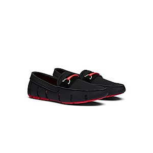 SWIMS Men's Sporty Bit Loafer, Black, 9