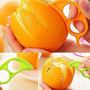 Orange Citrus Peelers, Cosmer Set of 15 Plastic Easy Slicer Cutter Peeler Remover Opener Kitchen Accessories Knife Cooking Tool Kitchen Gadget