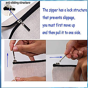 PXTIDY Greek Sorority Gift Appointment Makeup Bag for Women Zeta Educators Rock 1920 Cosmetic Bag Sisterhood Gift Sorority Paraphernalia Gift(beige)