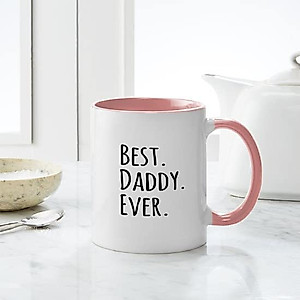 CafePress Best Daddy Ever Mugs Ceramic Coffee Mug, Tea Cup 11 oz