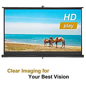 n/a Projector Screen 72 100 inches Tripod Stand 16:9 Portable Projection Screen 4K 3D Movies Screen for Home Office Indoor Outdoor (Size : 72 inch)