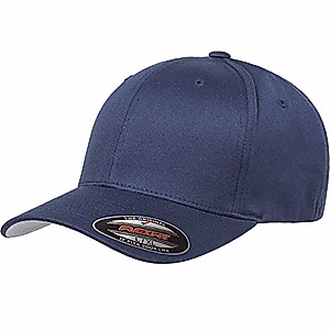 The Hat Pros | Original Flexfit Wooly Cotton Twill Cap L/XL Navy