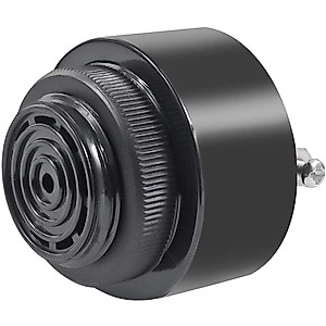 Continuous Beep Alarm Electronic Piezo Buzzer Sounder DC 3-24V 85DB 2Pcs