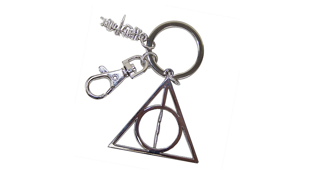 Buy Harry Potter Deathly Hallows Pewter Key Ring