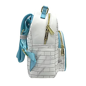 Loungefly Exclusive Princess Stained Glass Double Strap Shoulder Bag