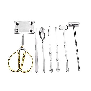 8PCS Lobster Crab Cracker Tools Stainless Steel Seafood Claw Tool Set GiftMbel & Wohnen, Feste &Occasions, Party- & Eventmalerei!