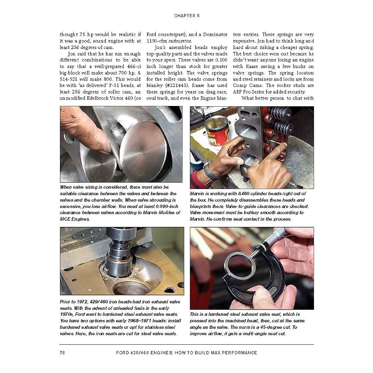 Ford 429/460 Engines: Htb Max Perf: How to Build Max Performance