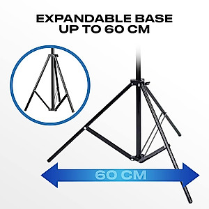 Skywin-VR Tripod Stand, HTC Vive Base Station Compatible Sensor Stand and Base Station Mount for Vive Sensors or Oculus Rift Constellation (2 Stands)