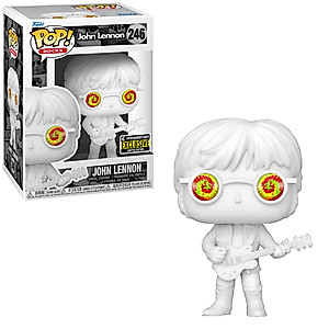 POP John Lennon with Psychedelic Shades Entertainment Earth Exclusive Funko Vinyl Figure (Bundled with Compatible Box Protector Case)