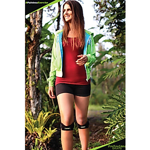 Paragon Sports Patella Knee Strap for Running, Fitness, Stairs Climbing/Adjustable Patellar Tendon Support Band for Basketball, Athletics Pain Relief Brace for Jumper's Knee and Chondromalacia