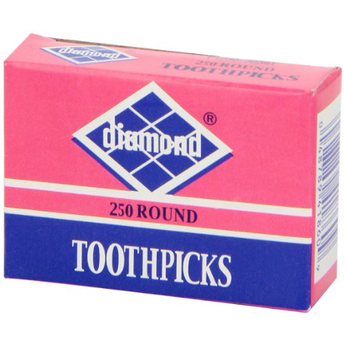 Diamond Round Toothpick Tray, 250 Count