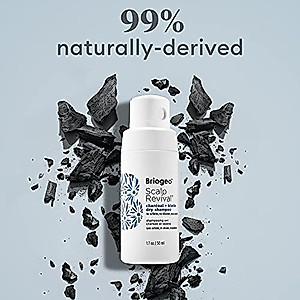 Briogeo Scalp Revival Charcoal + Biotin Dry Shampoo | Dry Shampoo to Absorb Oil | Non-Aerosol | Vegan, Phalate & Paraben-Free | 1.7 Ounce